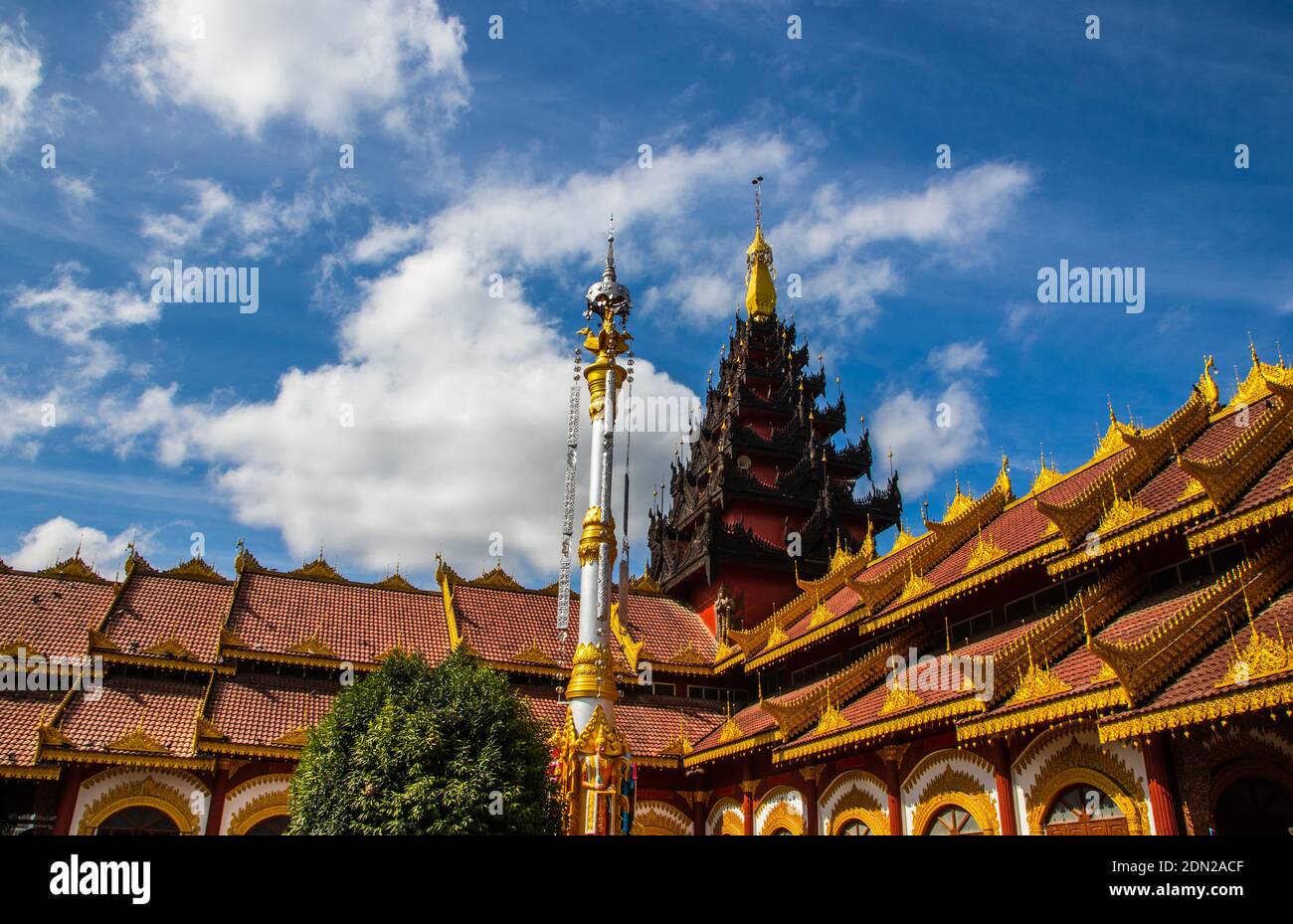 Tachileik Pagoda Myanmar Burma Southeast Asia Stock Photo - Alamy