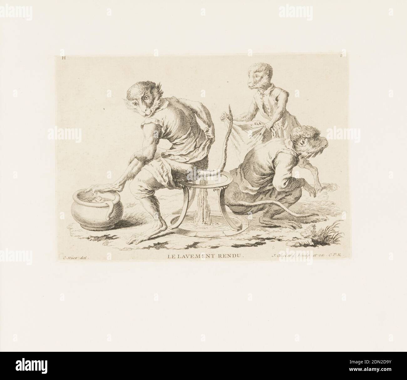 Singeries ou differentes actions de la vie humaine repreees p hi-res ...