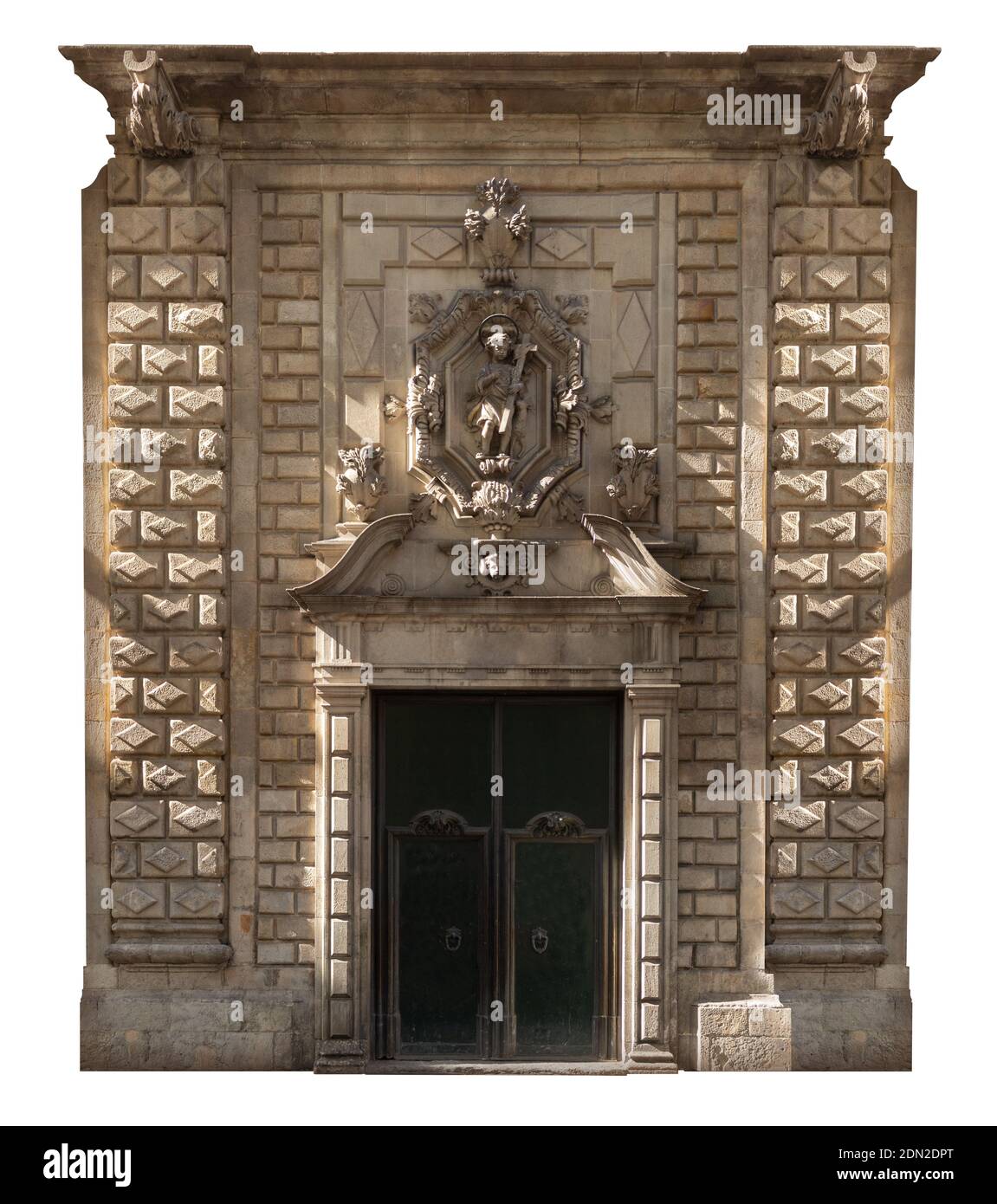 elements of architectural decorations of buildings, plaster stucco ...