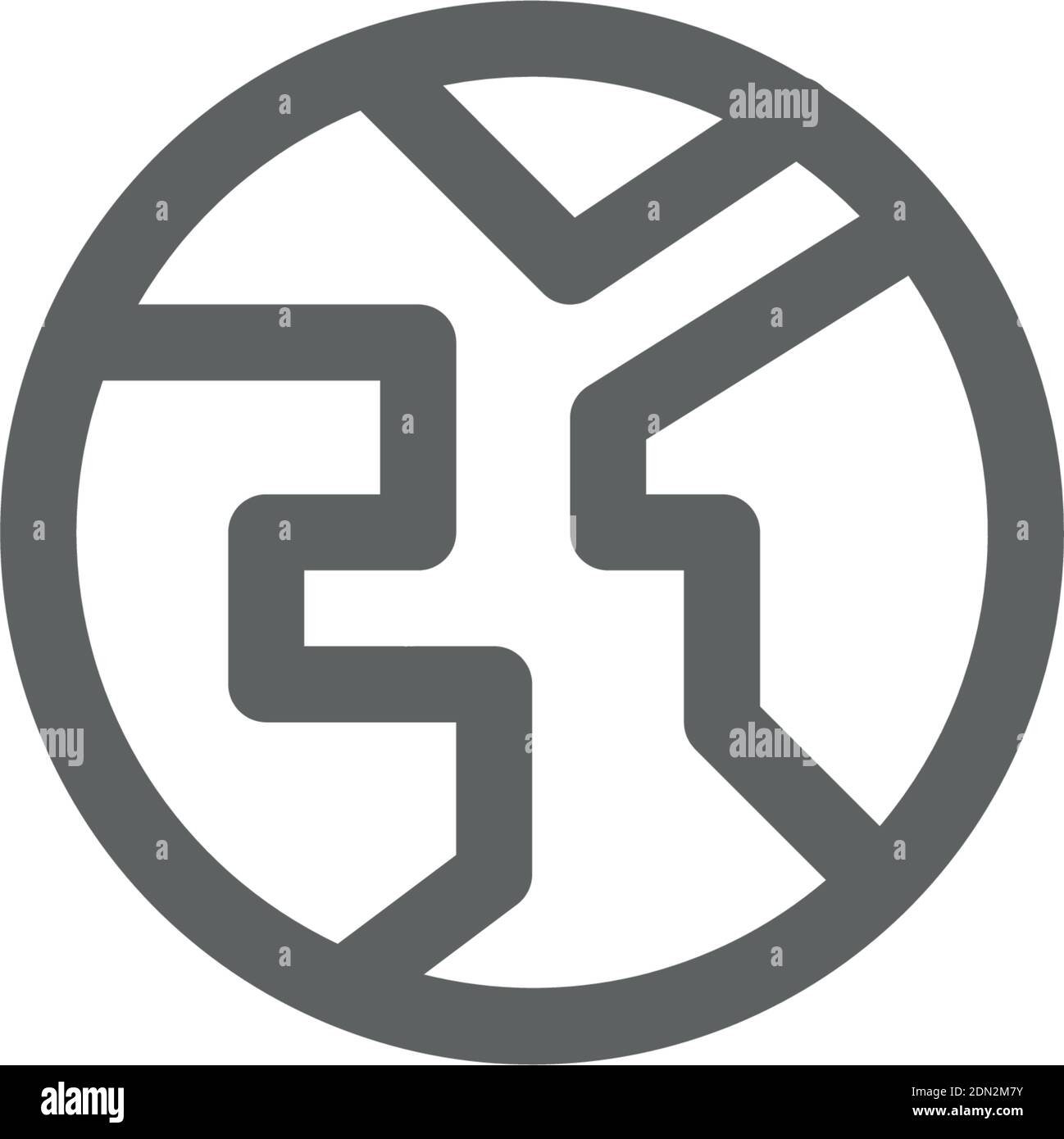 earth vector icon modern simple vector illustration Stock Vector Image ...