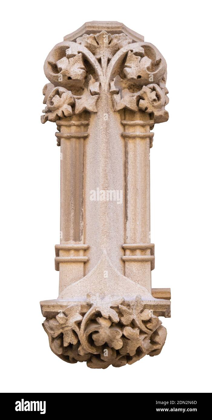 elements of architectural decorations of buildings, plaster stucco ...