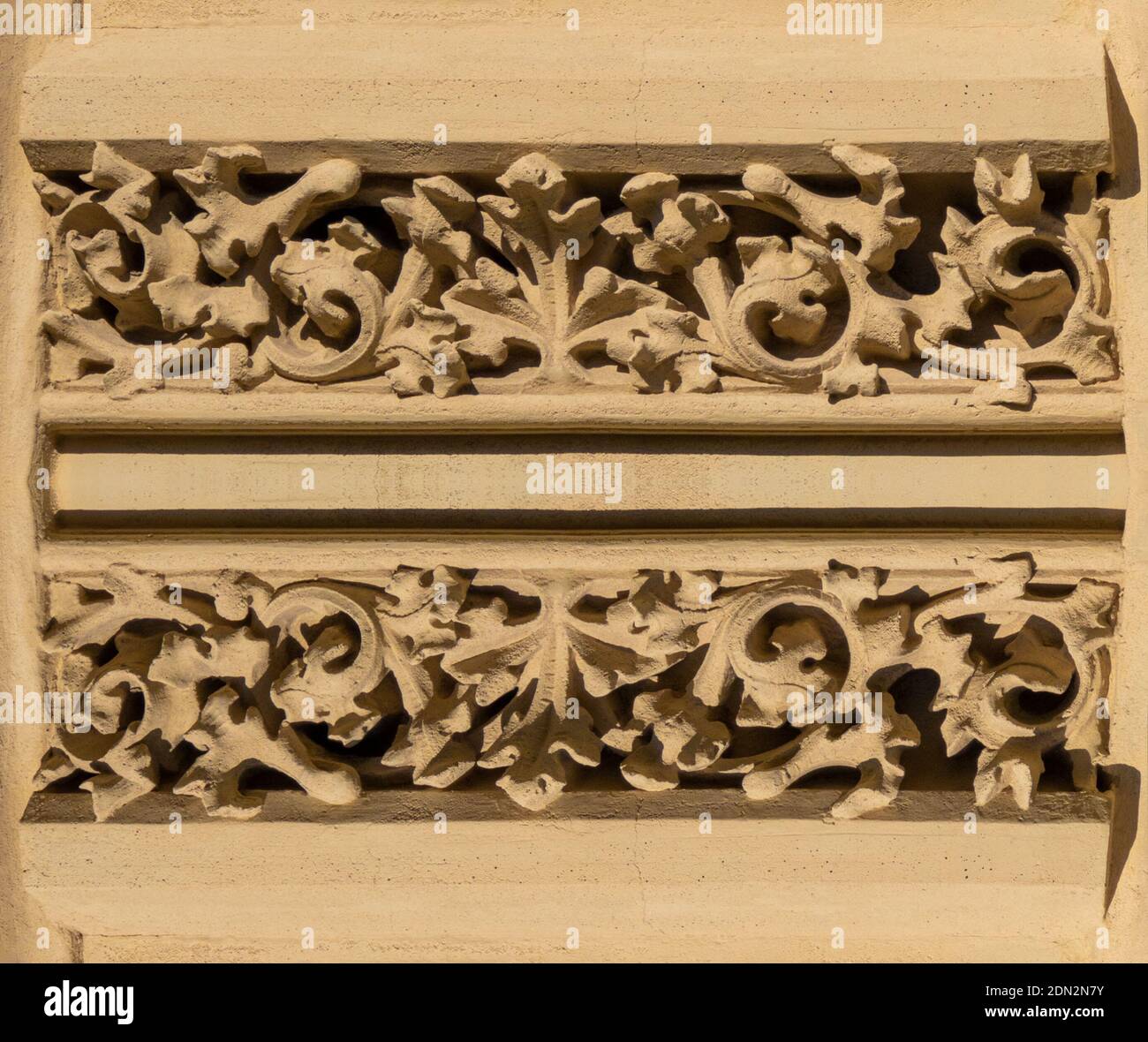 elements of architectural decorations of buildings, plaster stucco ...