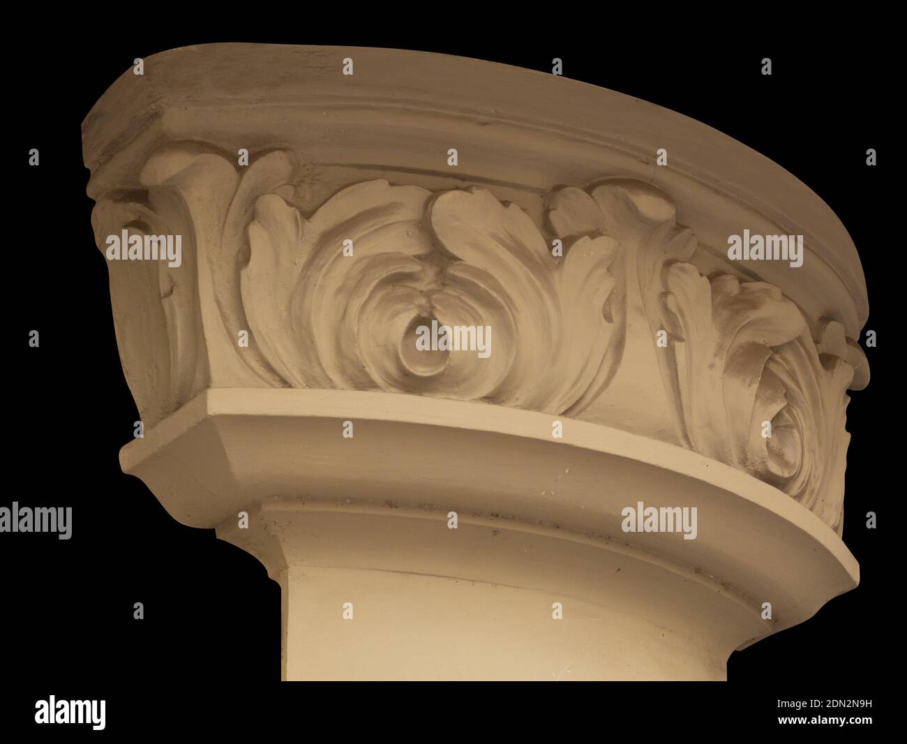 elements of architectural decorations of buildings, plaster stucco ...