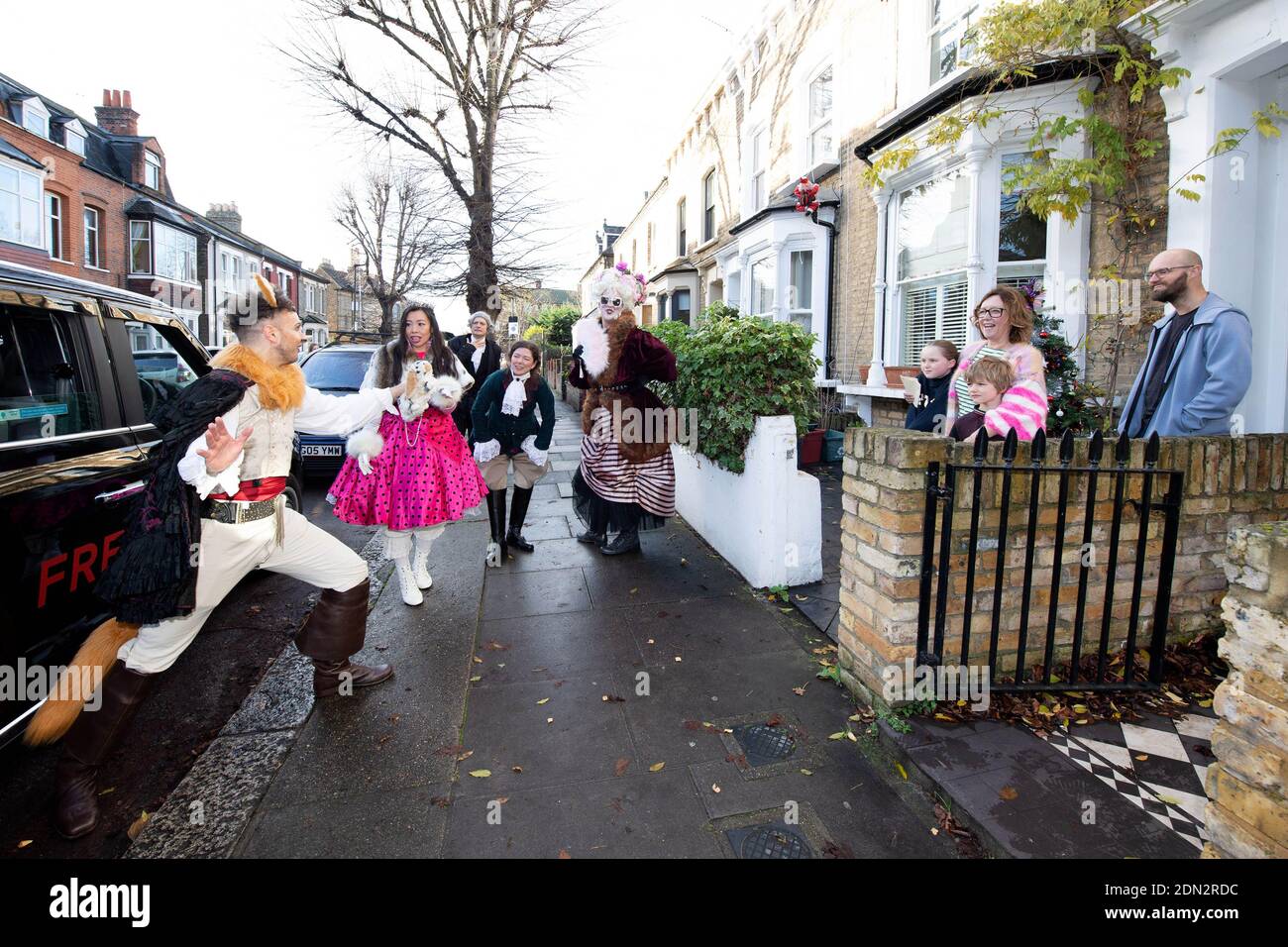 EDITORIAL USE ONLY An audience of competition winners, Jacqueline and ...