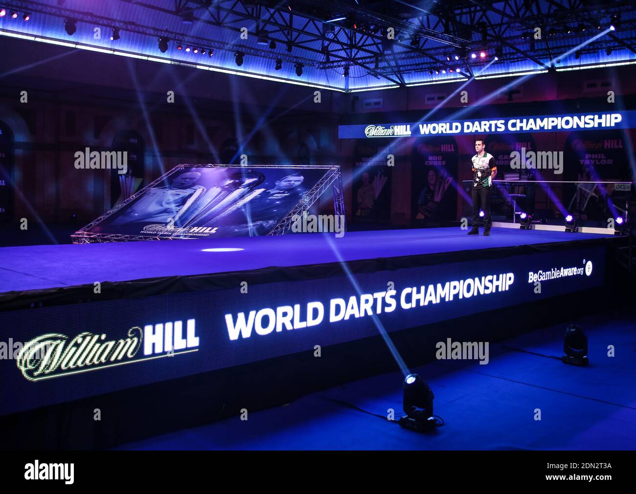 William O'Connor gets ready to walk on during day three of the William ...