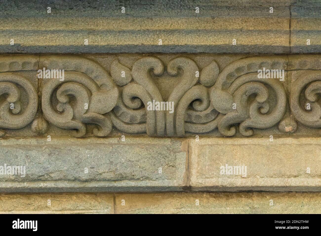 Elements of architectural decoration of buildings, plaster stucco, wall ...