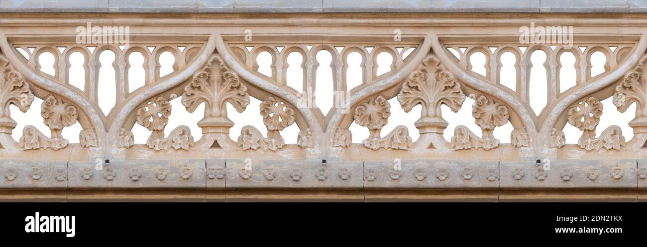 Elements of architectural decoration of buildings, plaster stucco, wall ...
