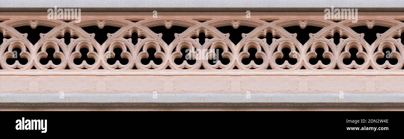 Elements of architectural decoration of buildings, plaster stucco, wall ...
