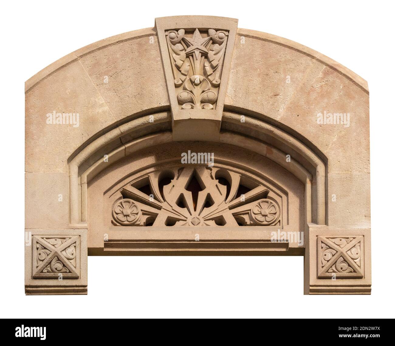 Elements of architectural decorations of buildings, gypsum stucco ...