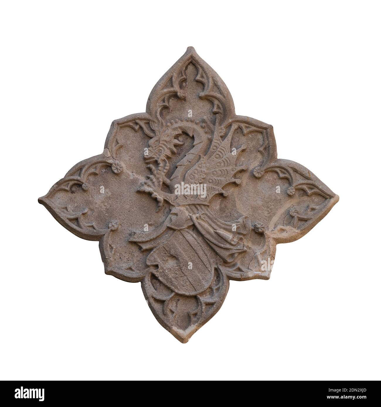 Elements of architectural decorations of buildings, gypsum stucco ...