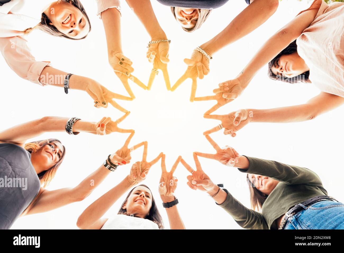 Friendship Hands Star High Resolution Stock Photography and Images - Alamy