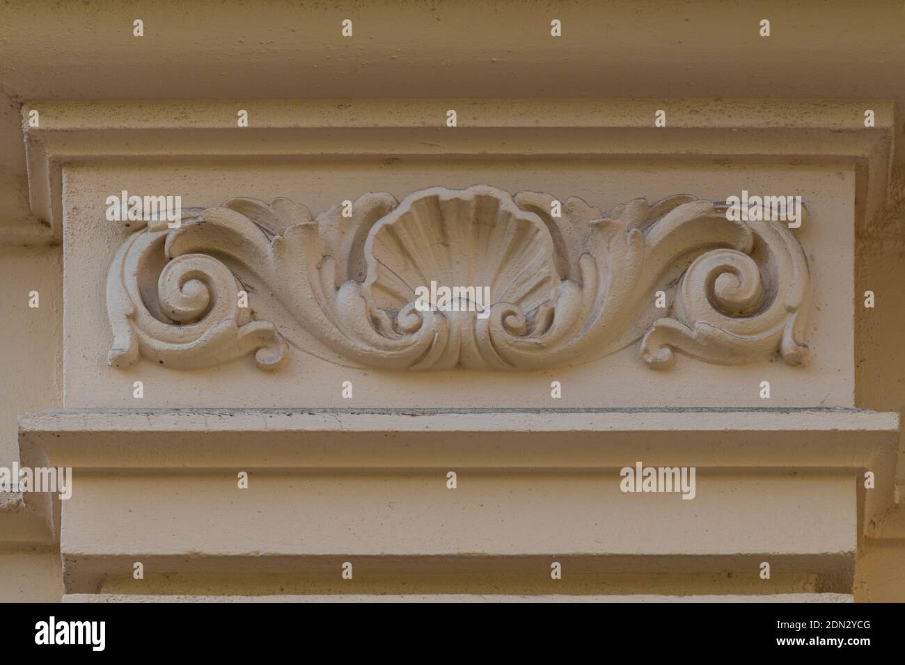 elements of architectural decorations of buildings, plaster moldings ...