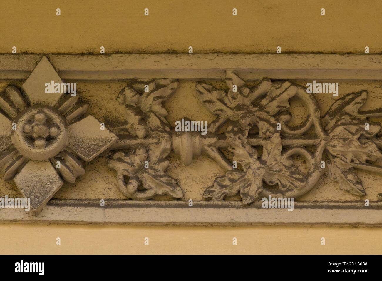 elements of architectural decorations of buildings, plaster moldings ...