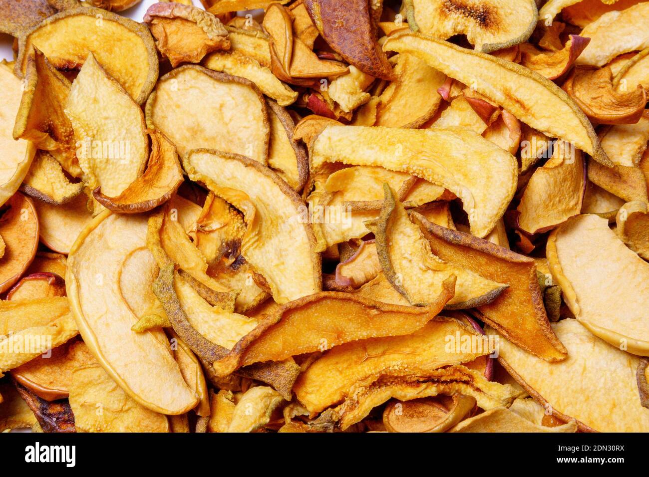 Dried apples background. chopped dried apples. natural background ...