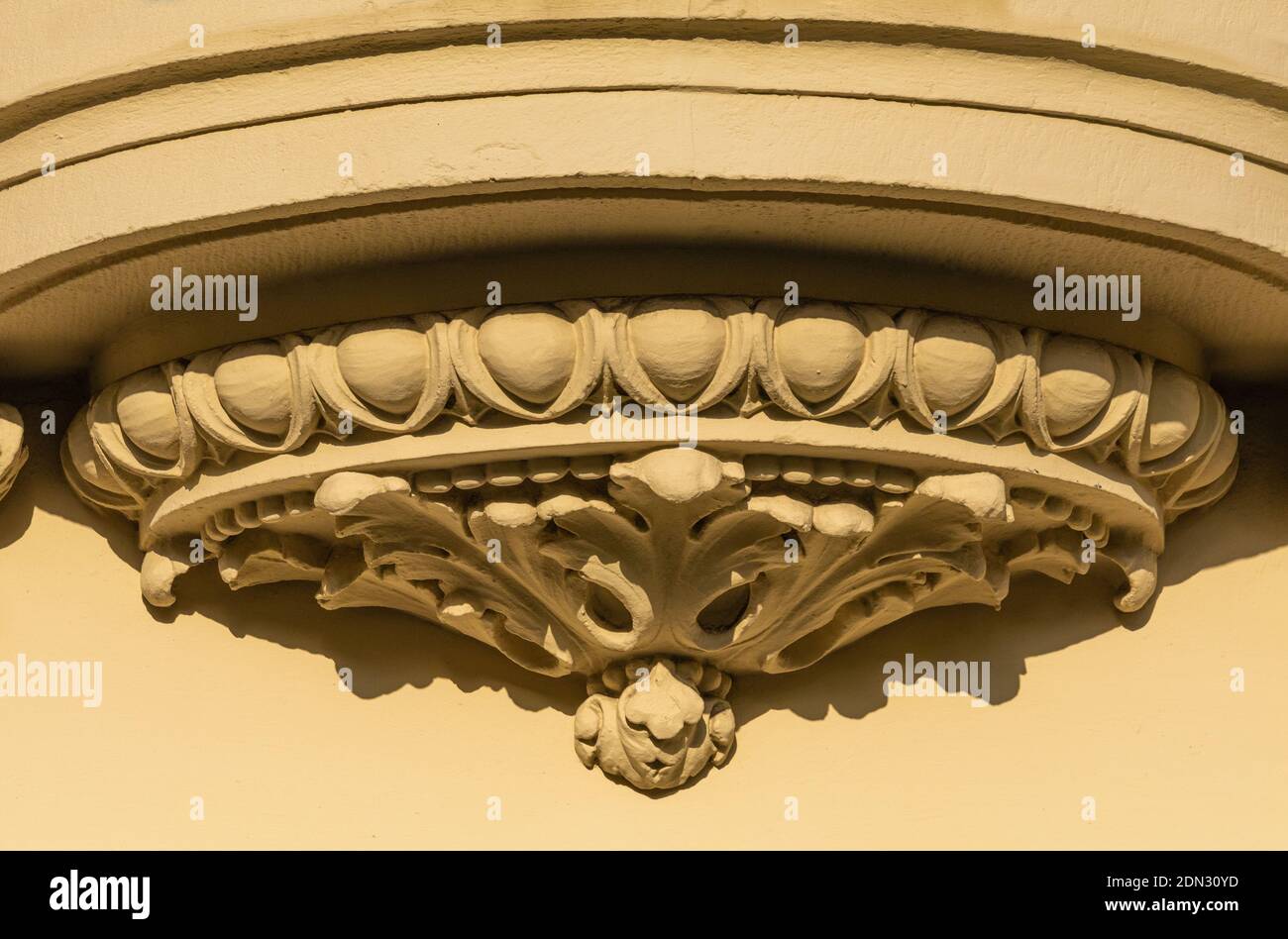 elements of architectural decorations of buildings, plaster moldings ...