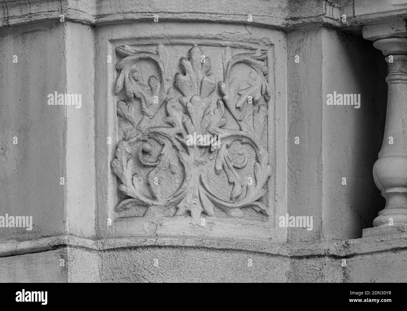 elements of architectural decorations of buildings, plaster moldings ...