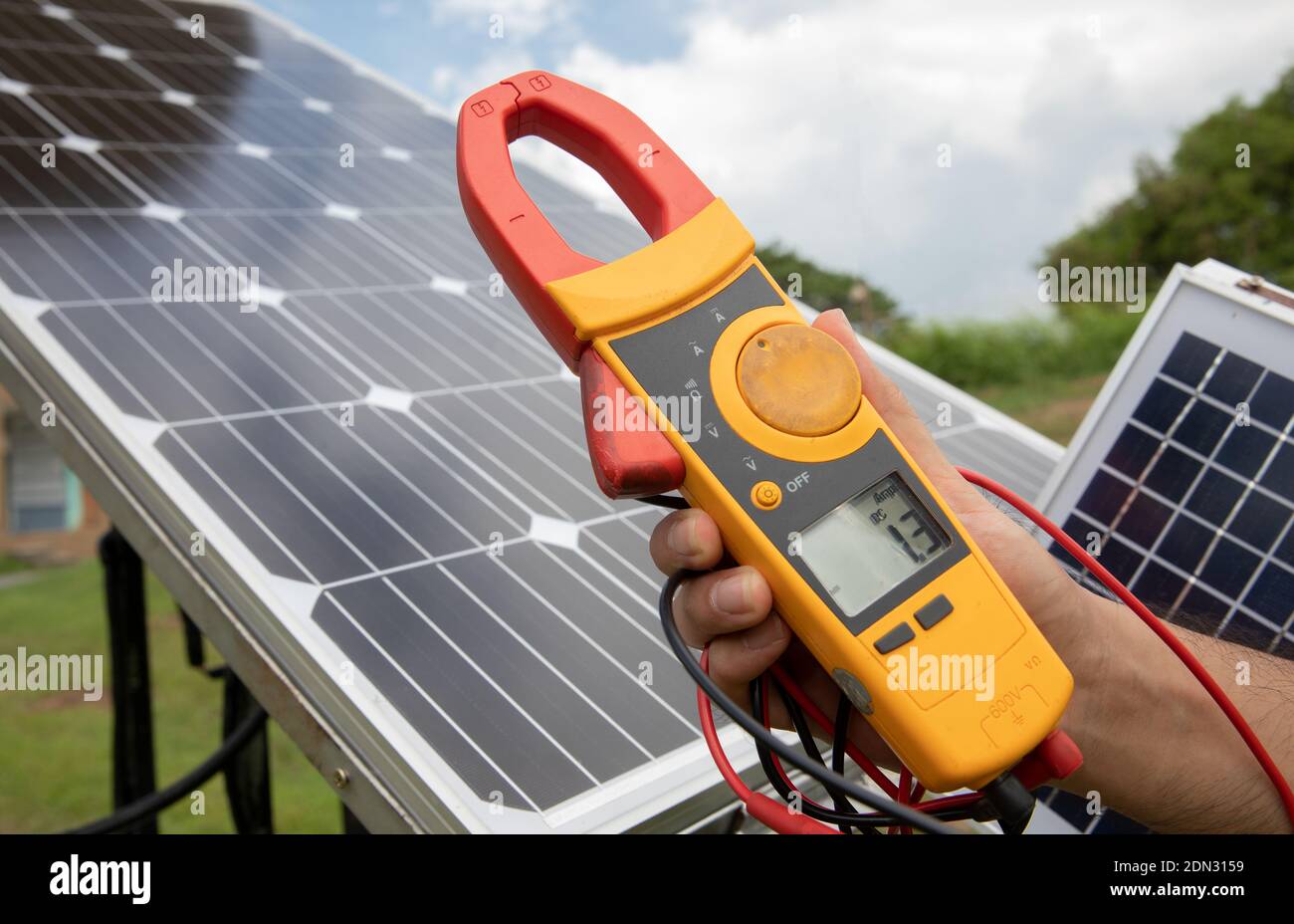 Measuring solar generation hi-res stock photography and images - Alamy