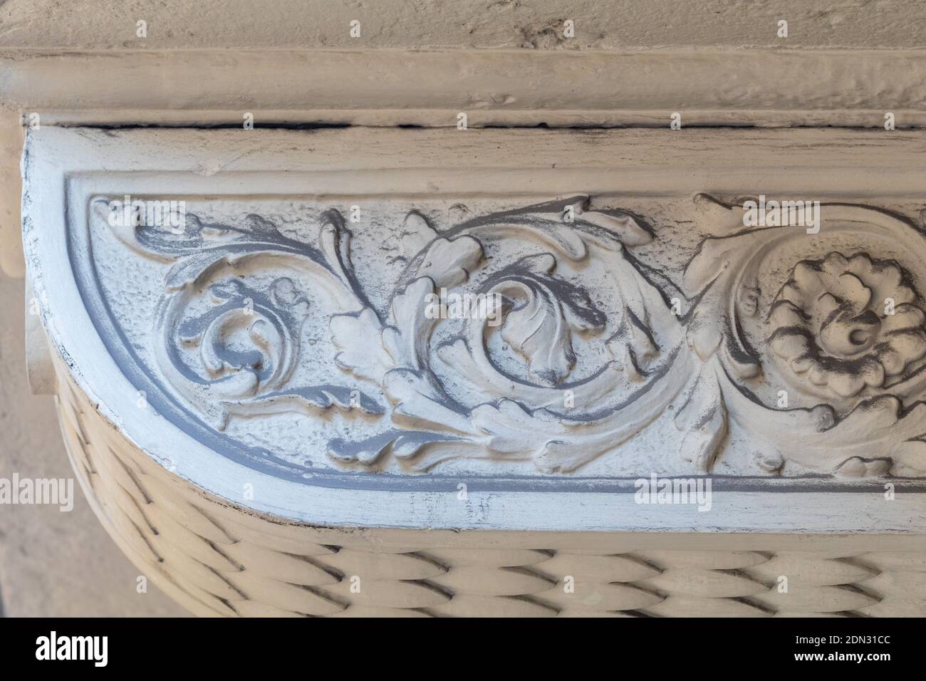 elements of architectural decorations of buildings, plaster moldings ...
