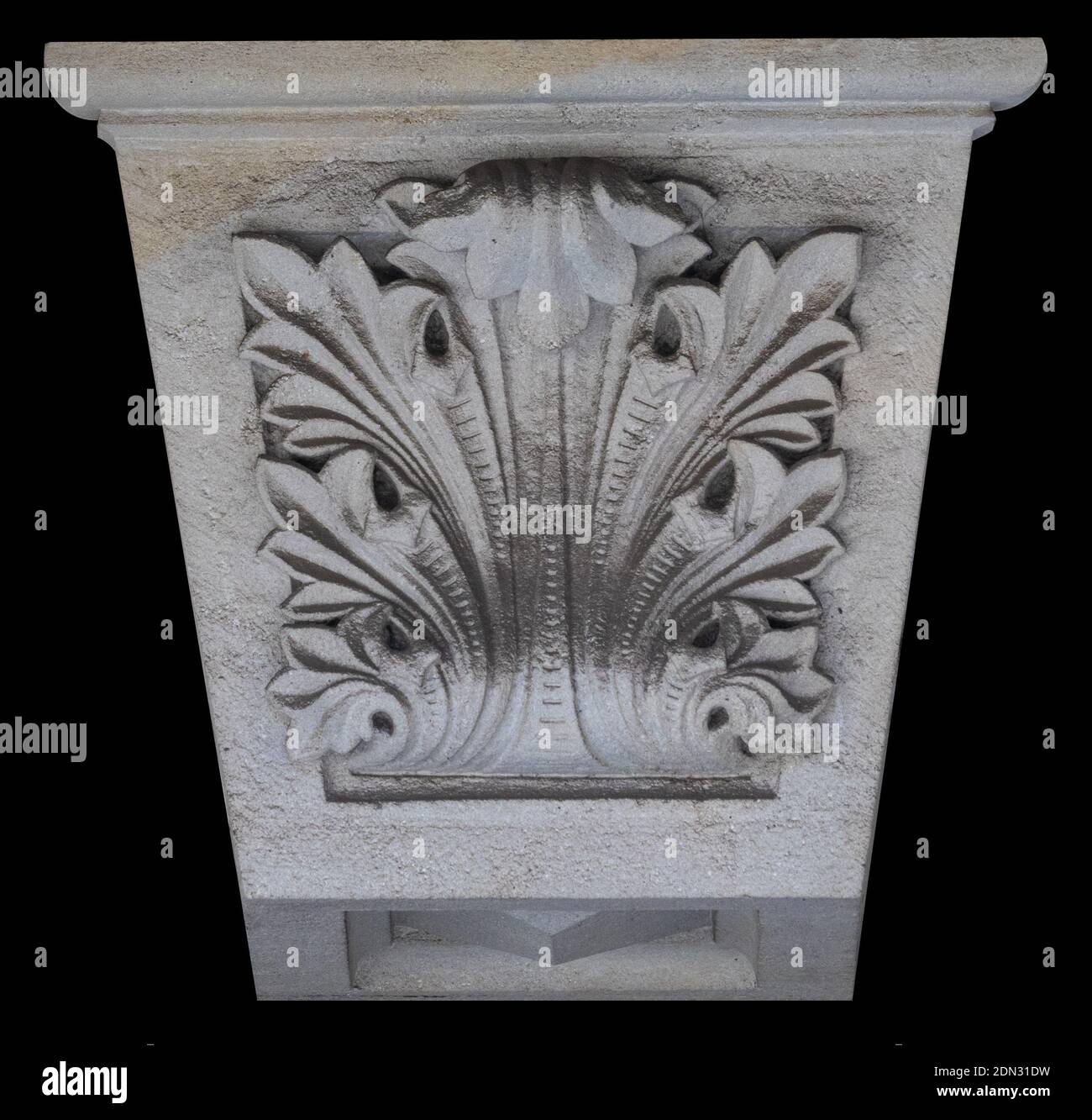 Elements of architectural decoration of buildings, stucco patterns with ...