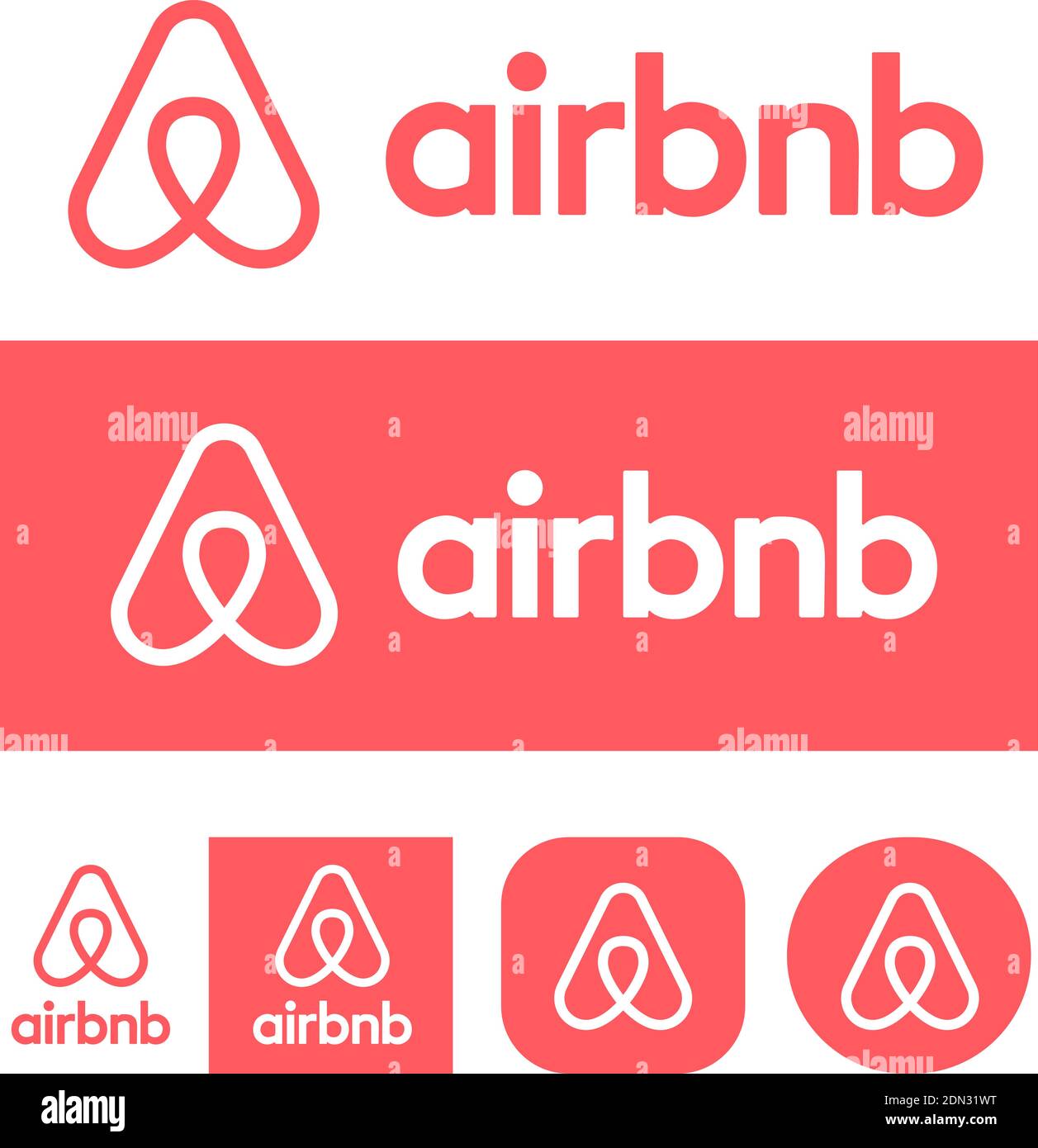 Airbnb logo Stock Vector Images - Alamy