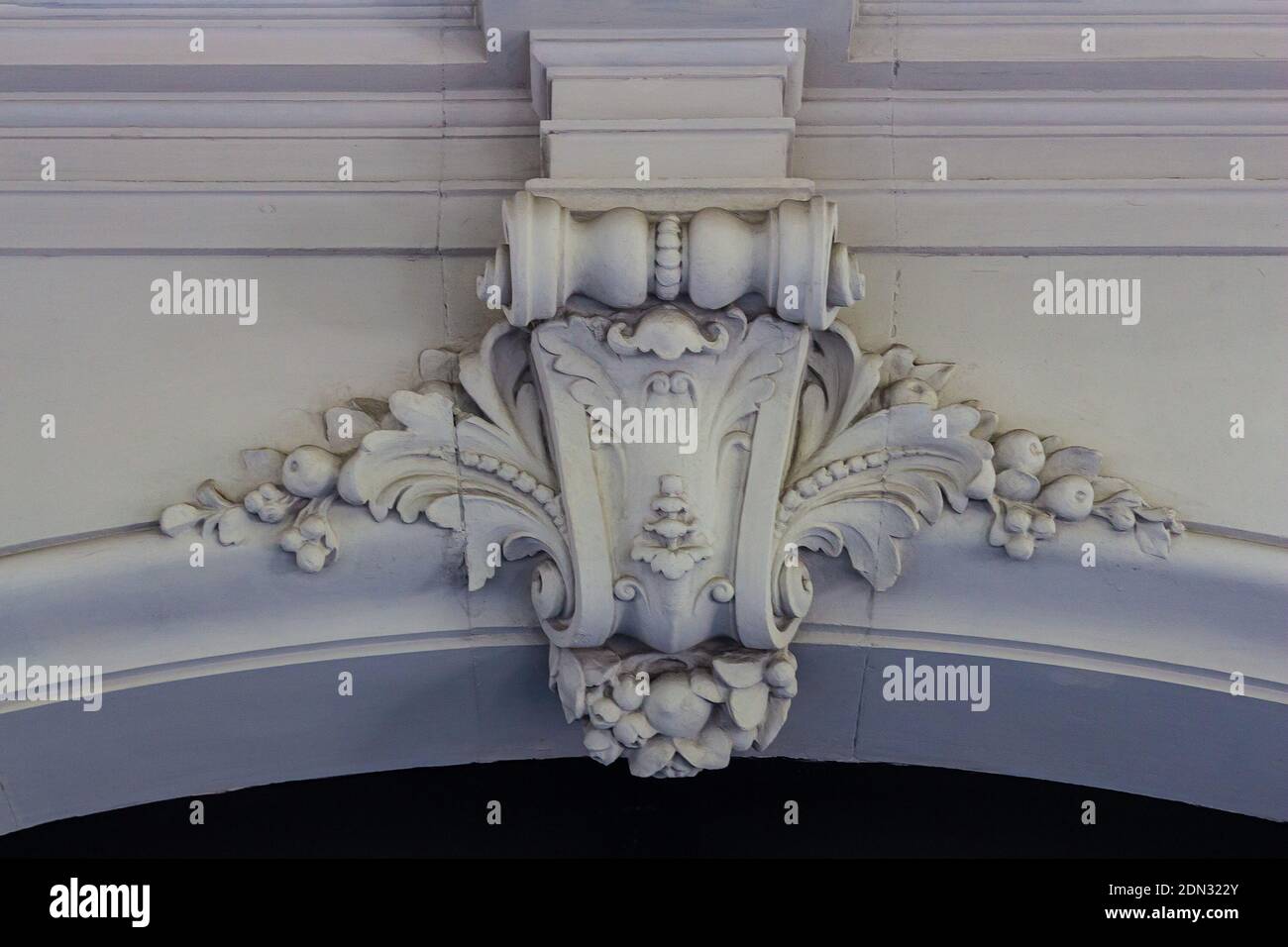 elements of architectural decorations of buildings, plaster moldings ...