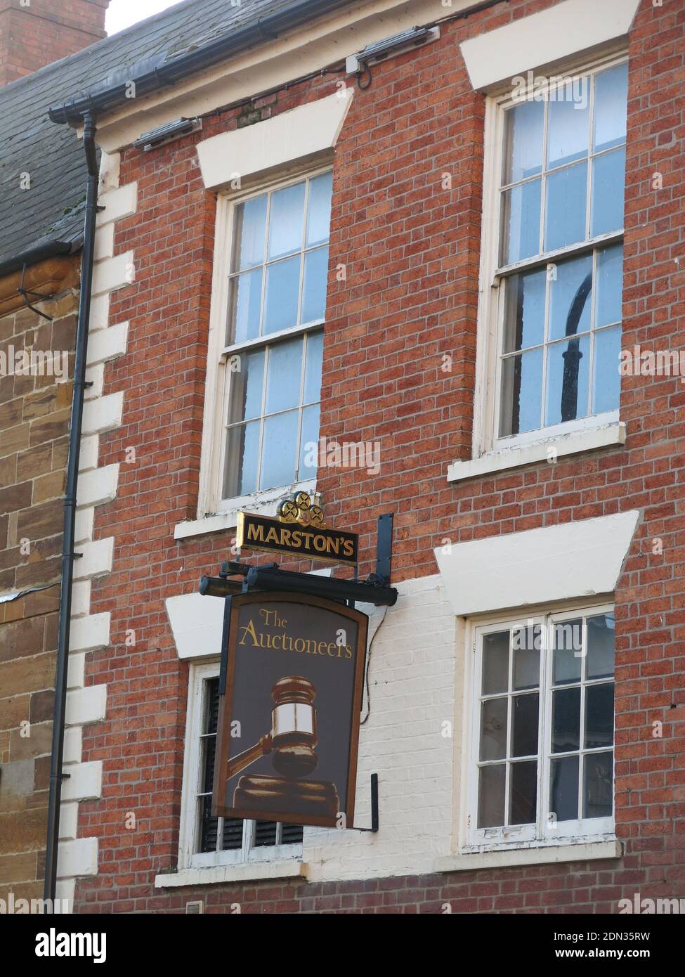 Sign facade marstons marstons hi-res stock photography and images - Alamy