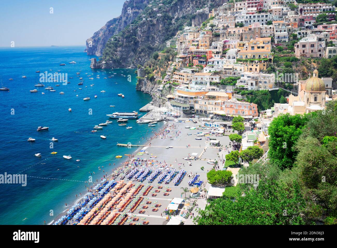 Positano resort, Italy Stock Photo - Alamy