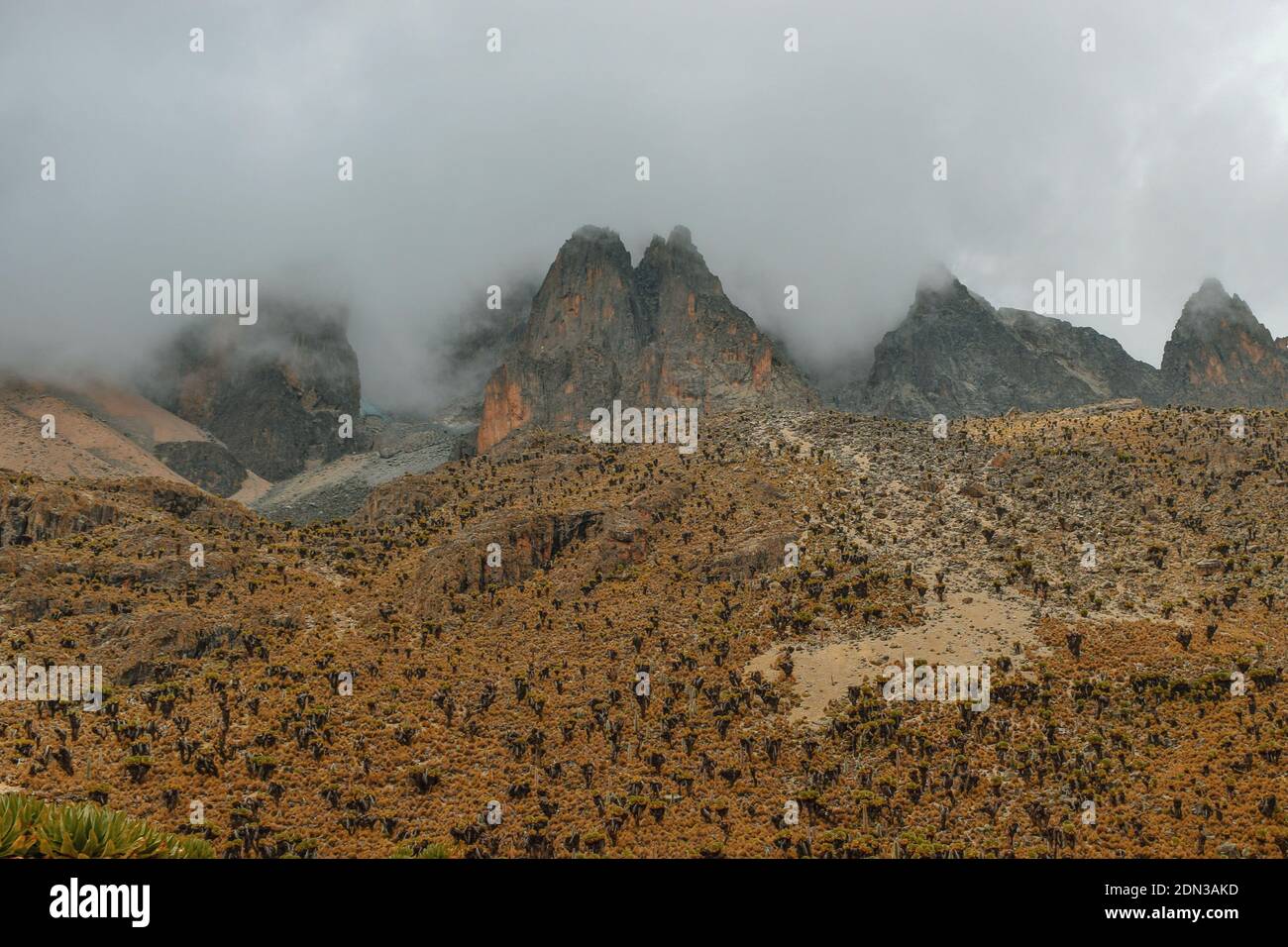 Batian peak hi-res stock photography and images - Alamy