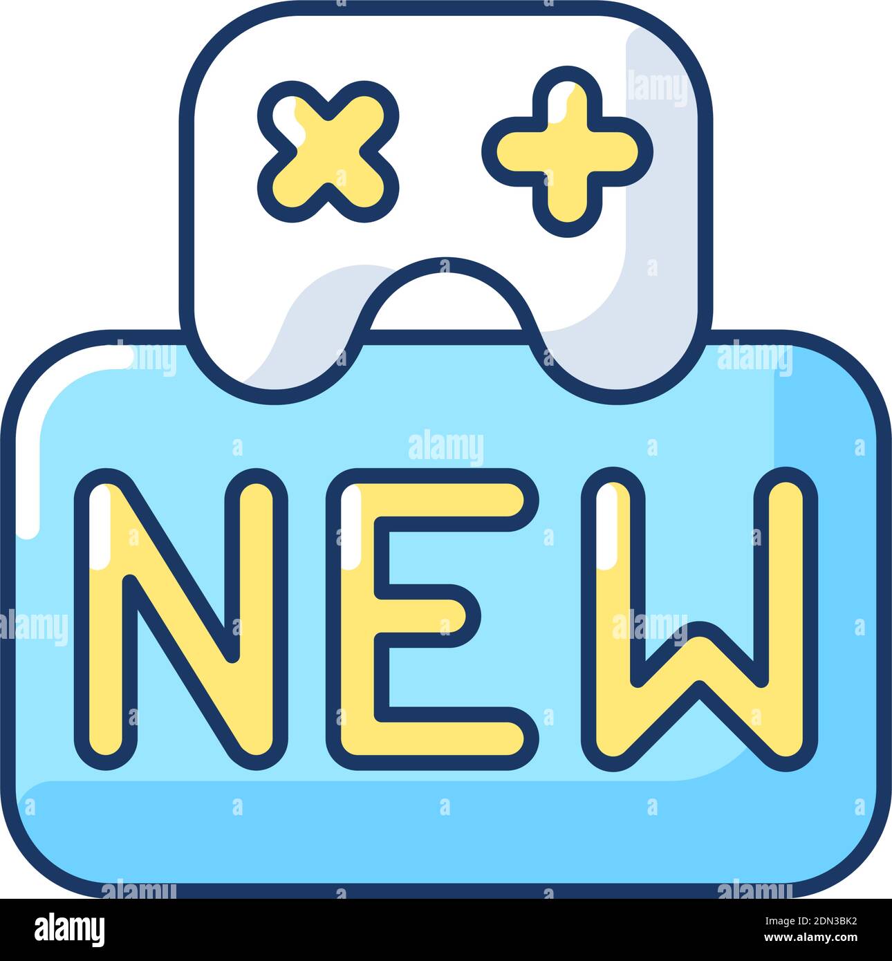 Gamer play computer game rgb Stock Vector Images - Alamy