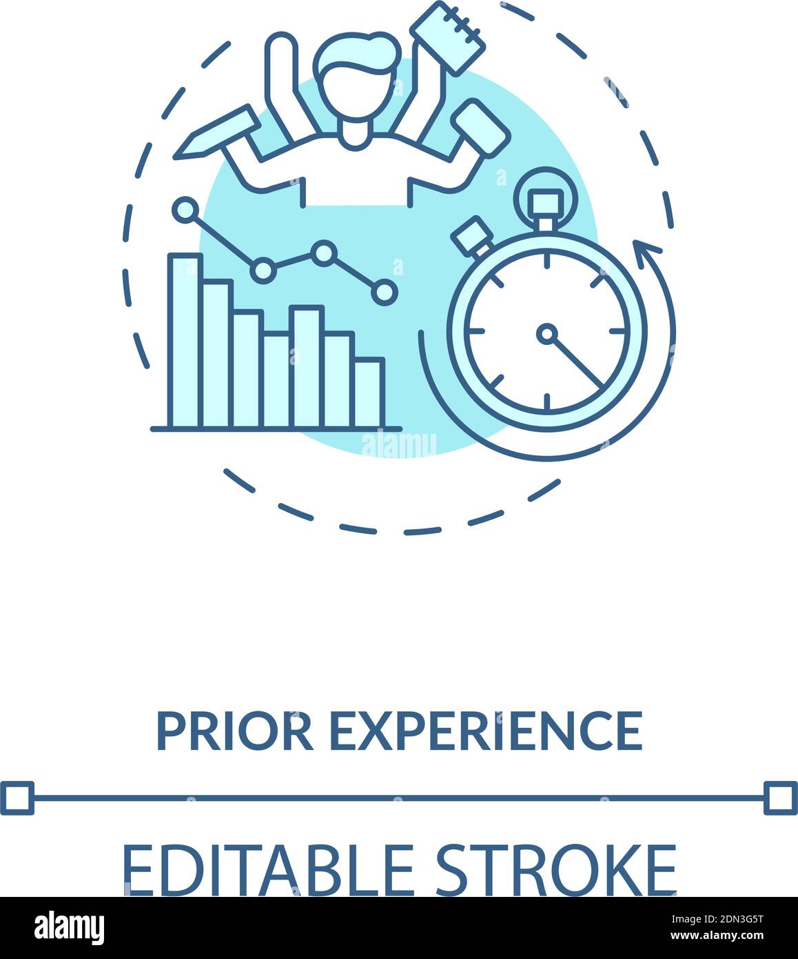Prior experience concept icon Stock Vector Image & Art - Alamy