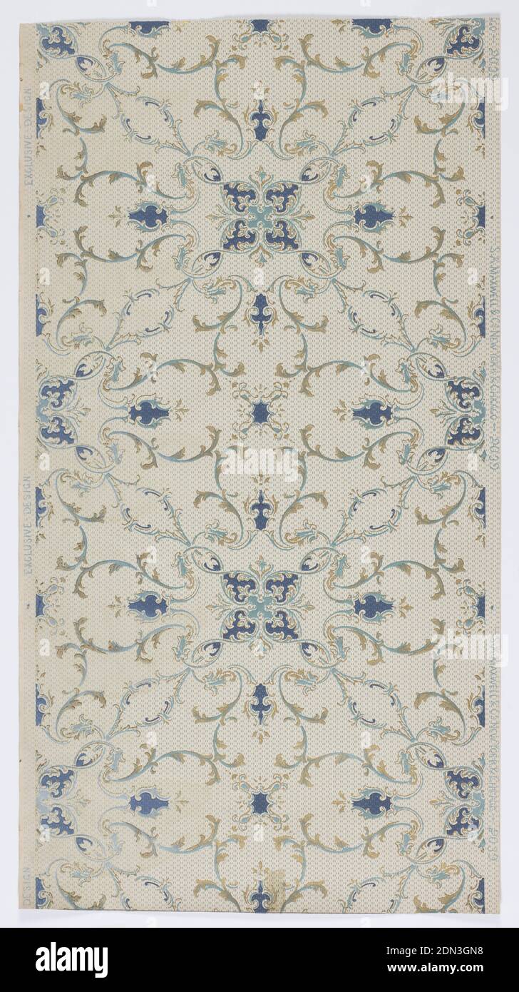 Foliate scrolls forming hi-res stock photography and images - Alamy