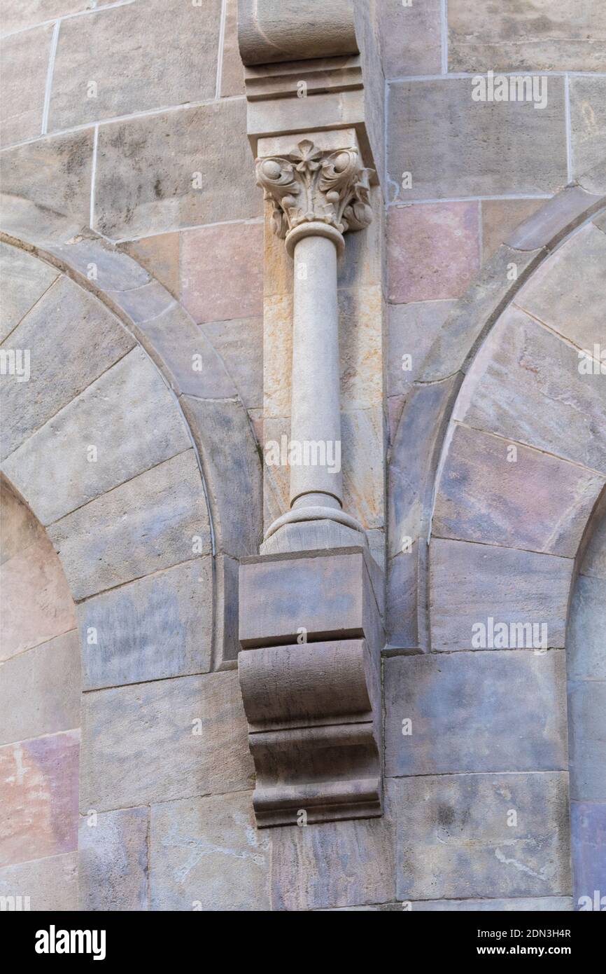 Classic colonnade arch corinthian column isolated hi-res stock ...