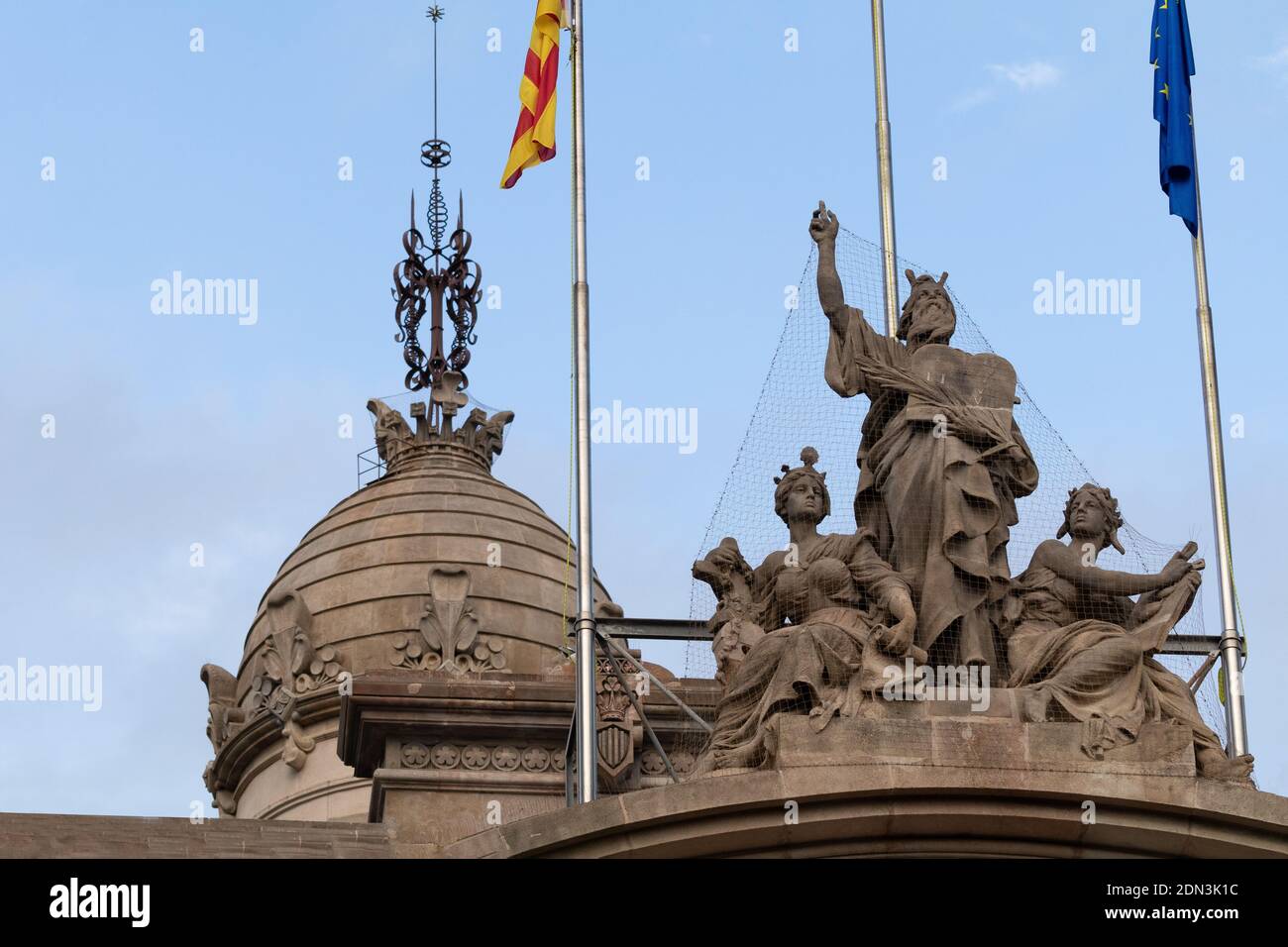 Elements of architectural decorations of buildings, sculptures and ...