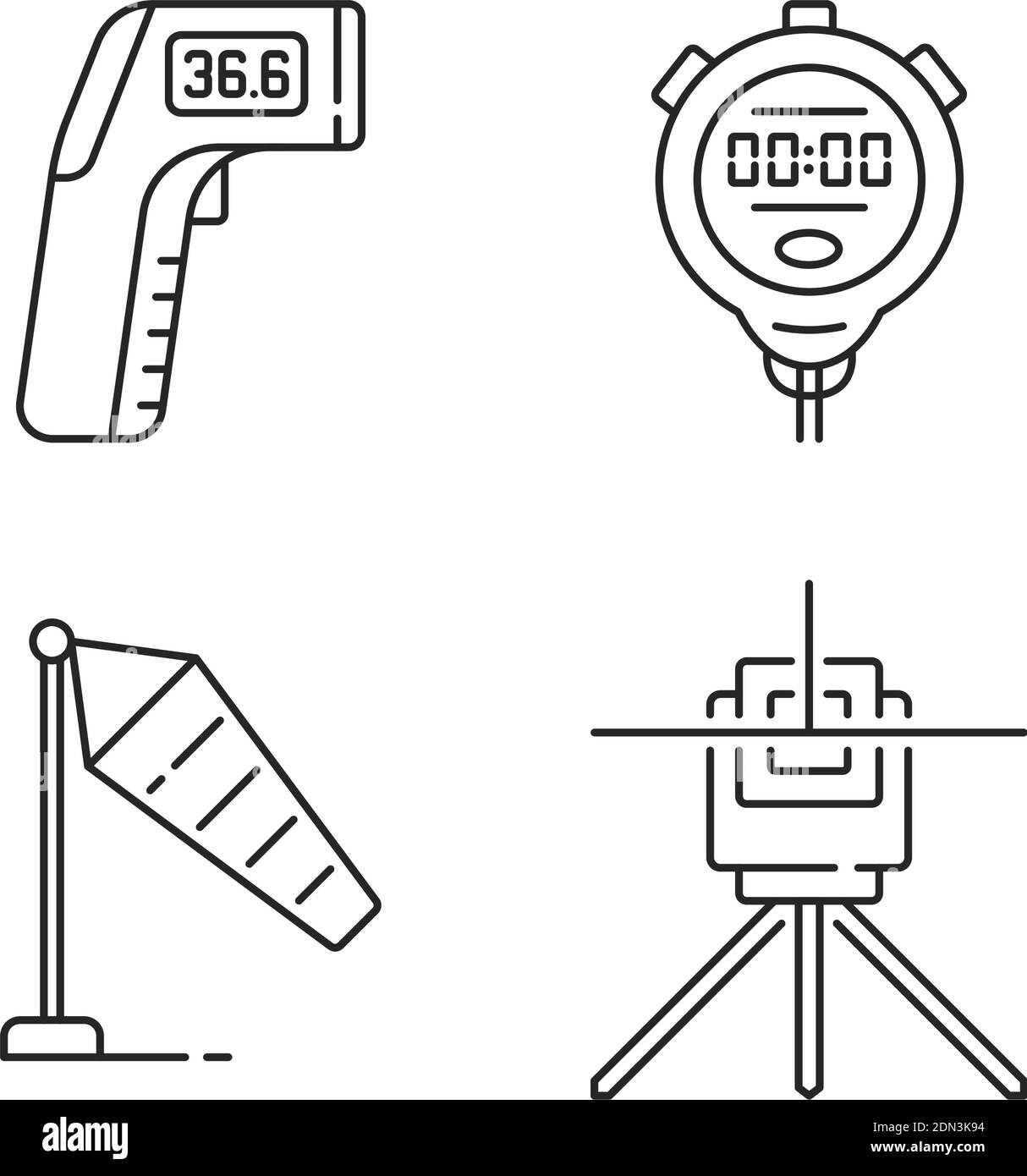 Precision measuring tools Stock Vector Images - Alamy