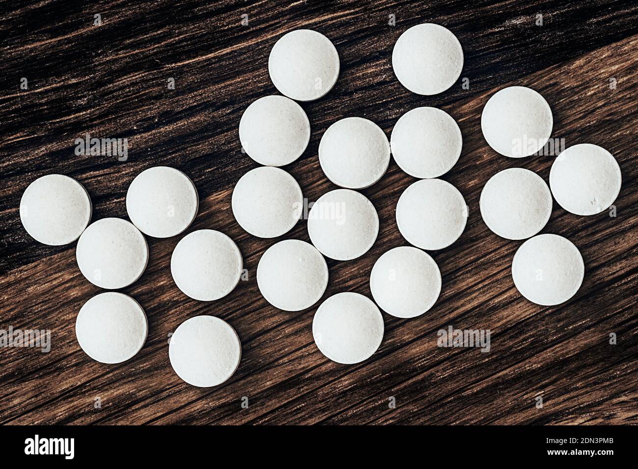 close-up of vitamin A tablets. dietary concept. dietary supplement ...