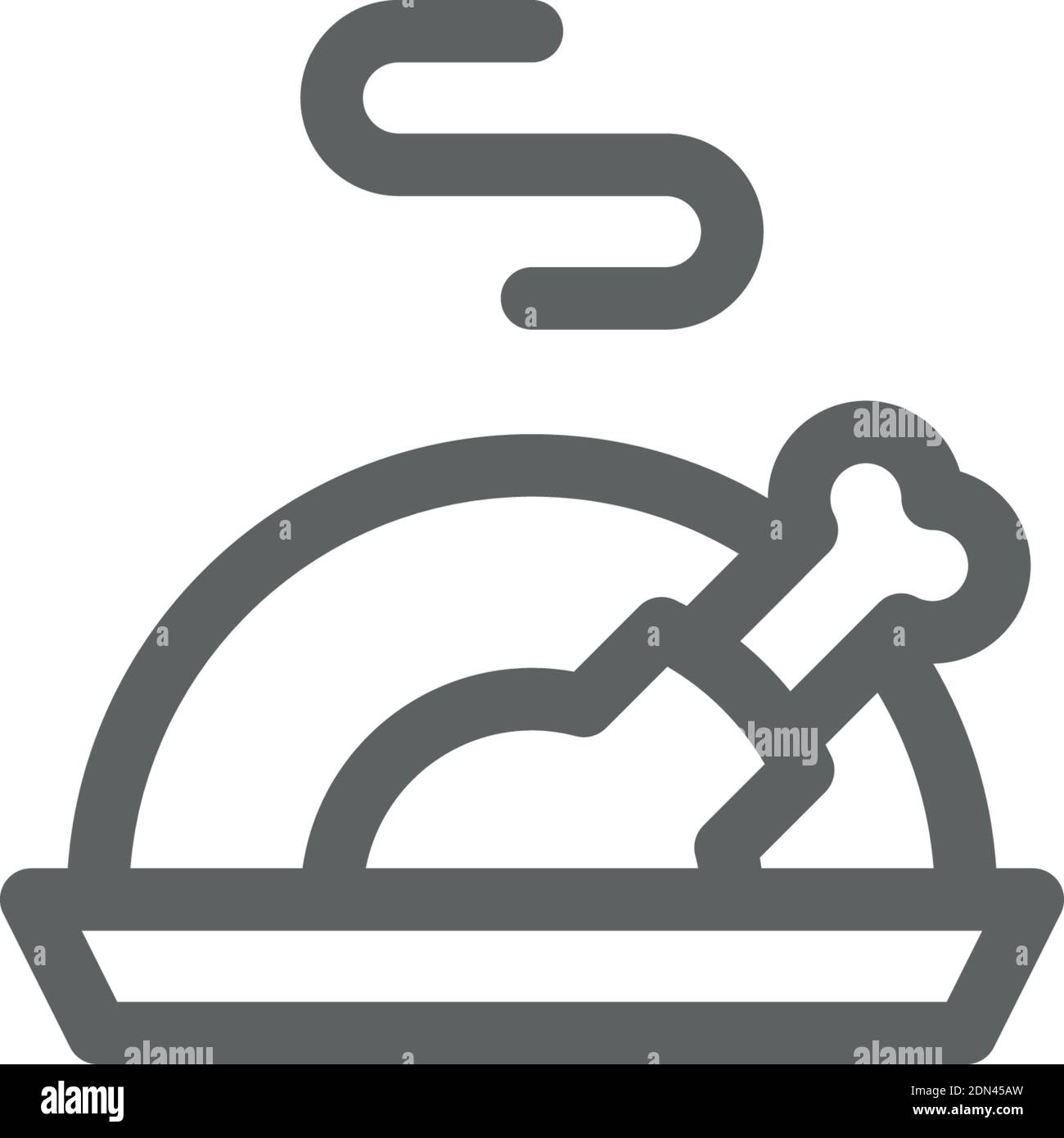 turkey vector icon modern simple vector illustration Stock Vector Image ...