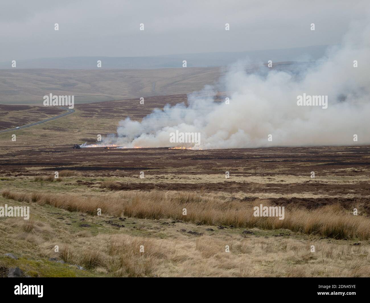 Keeping smoke away from the road hi-res stock photography and images ...
