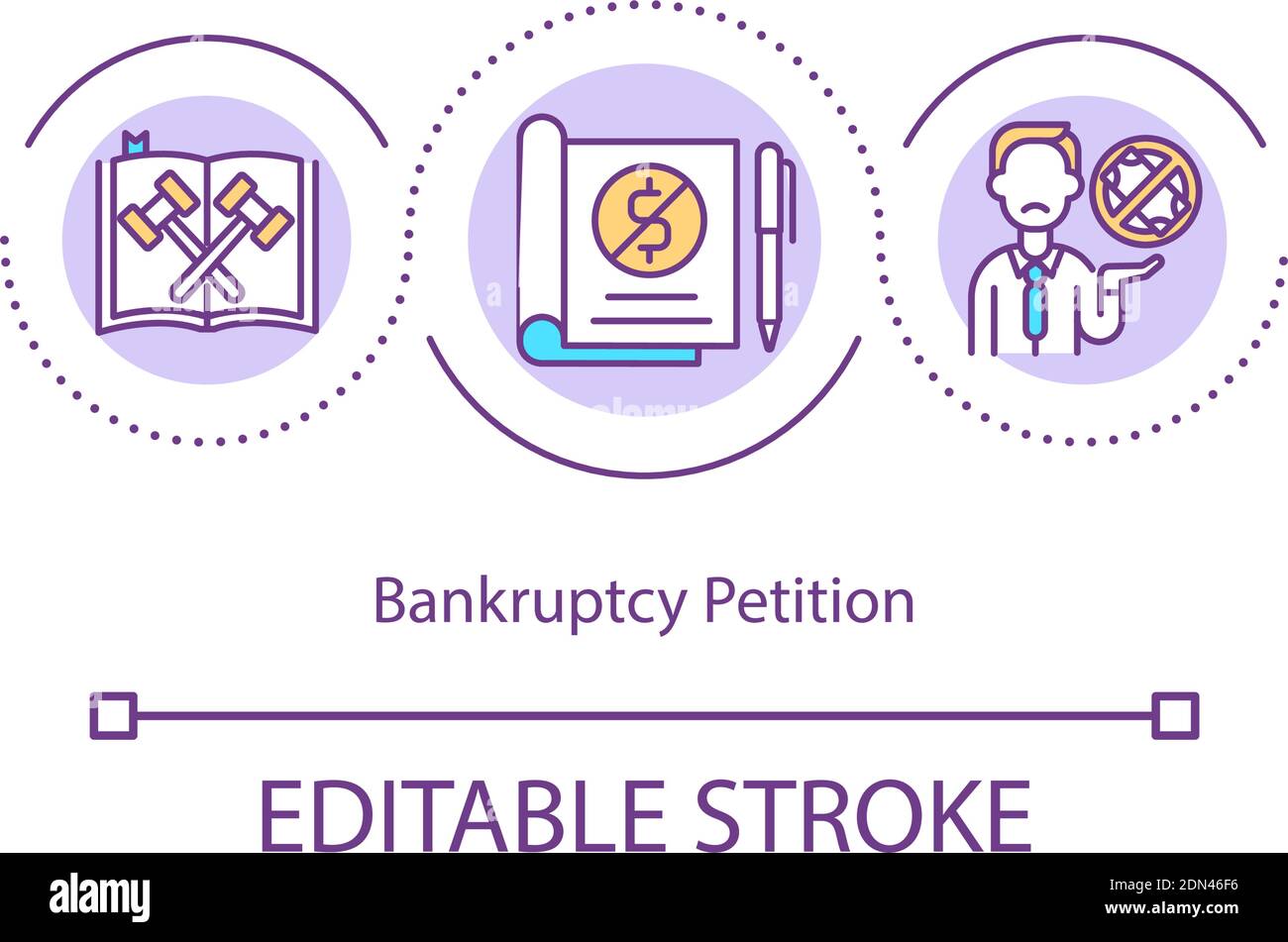 Icon petition application Cut Out Stock Images & Pictures - Alamy