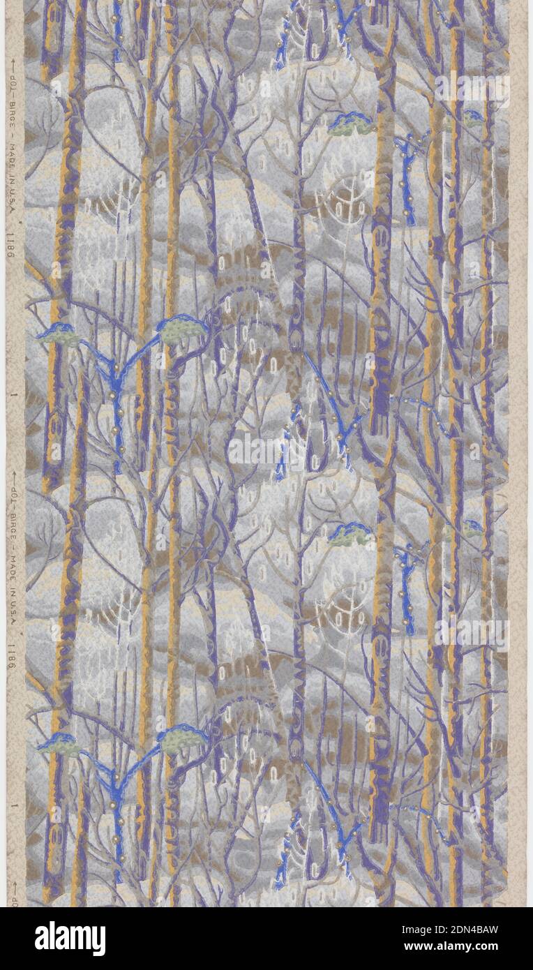 The Birches, M.H. Birge & Sons Co., 1834, Charles Burchfield, 1893 ...