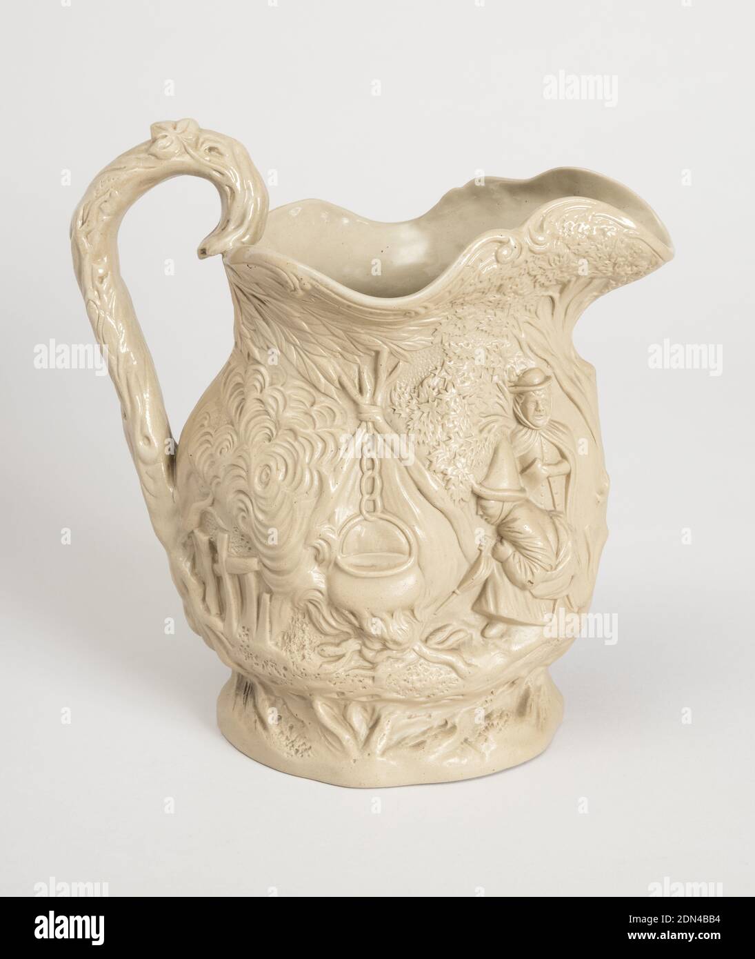 Gypsy, Samuel Alcock & Co., British, 1828 - 1860, Molded, glazed ...