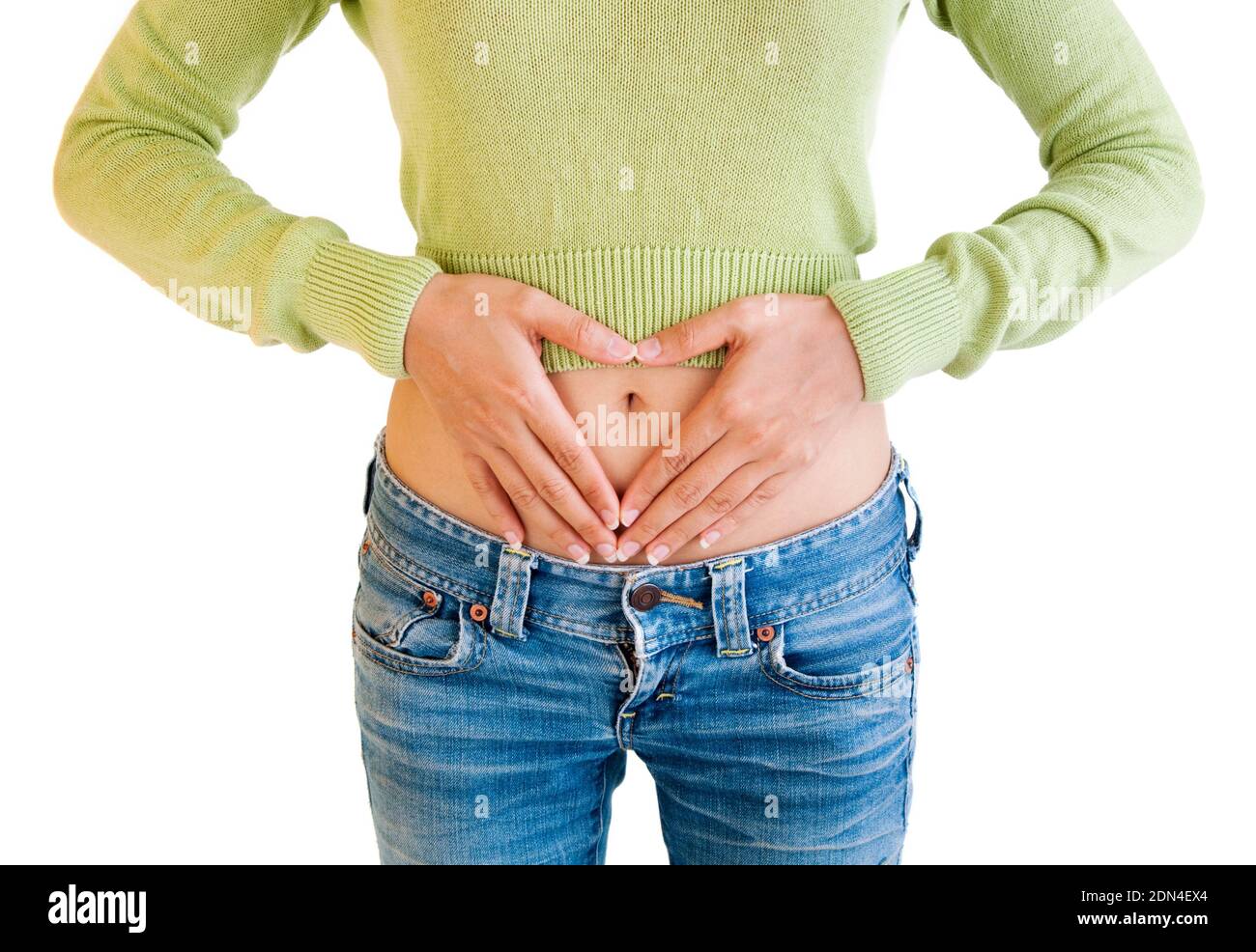 Woman Belly Button Jeans High Resolution Stock Photography and Images ...