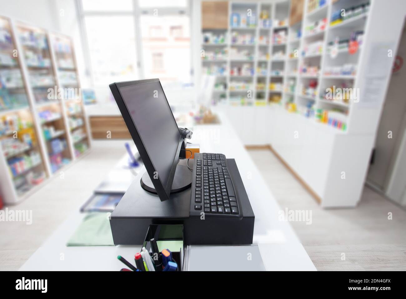 Supermarket Cash Counter
