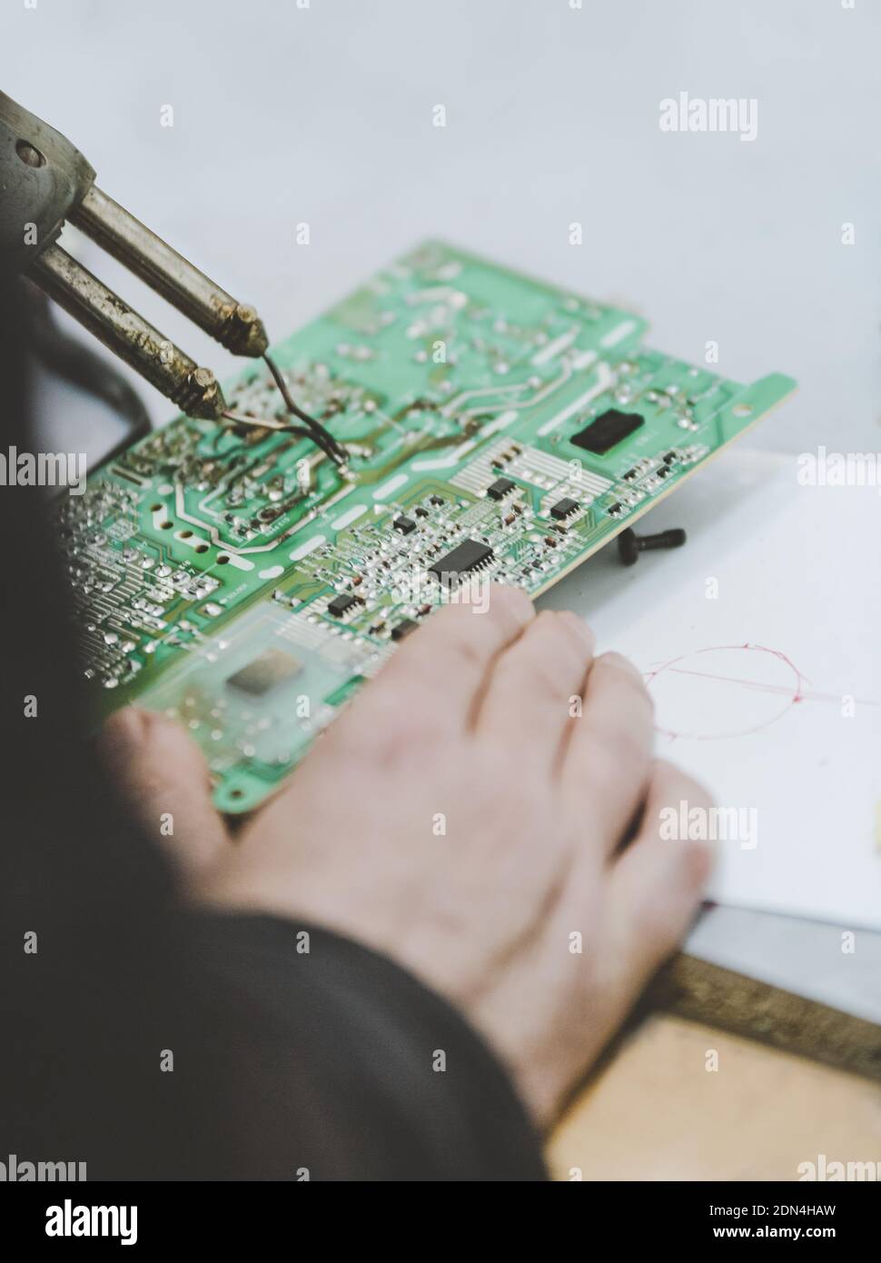 Hand soldered hi-res stock photography and images - Alamy