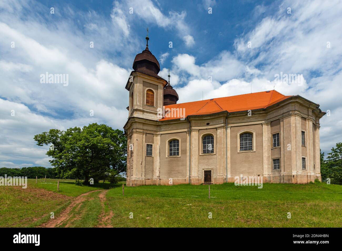 Horizon two church towers hi-res stock photography and images - Alamy