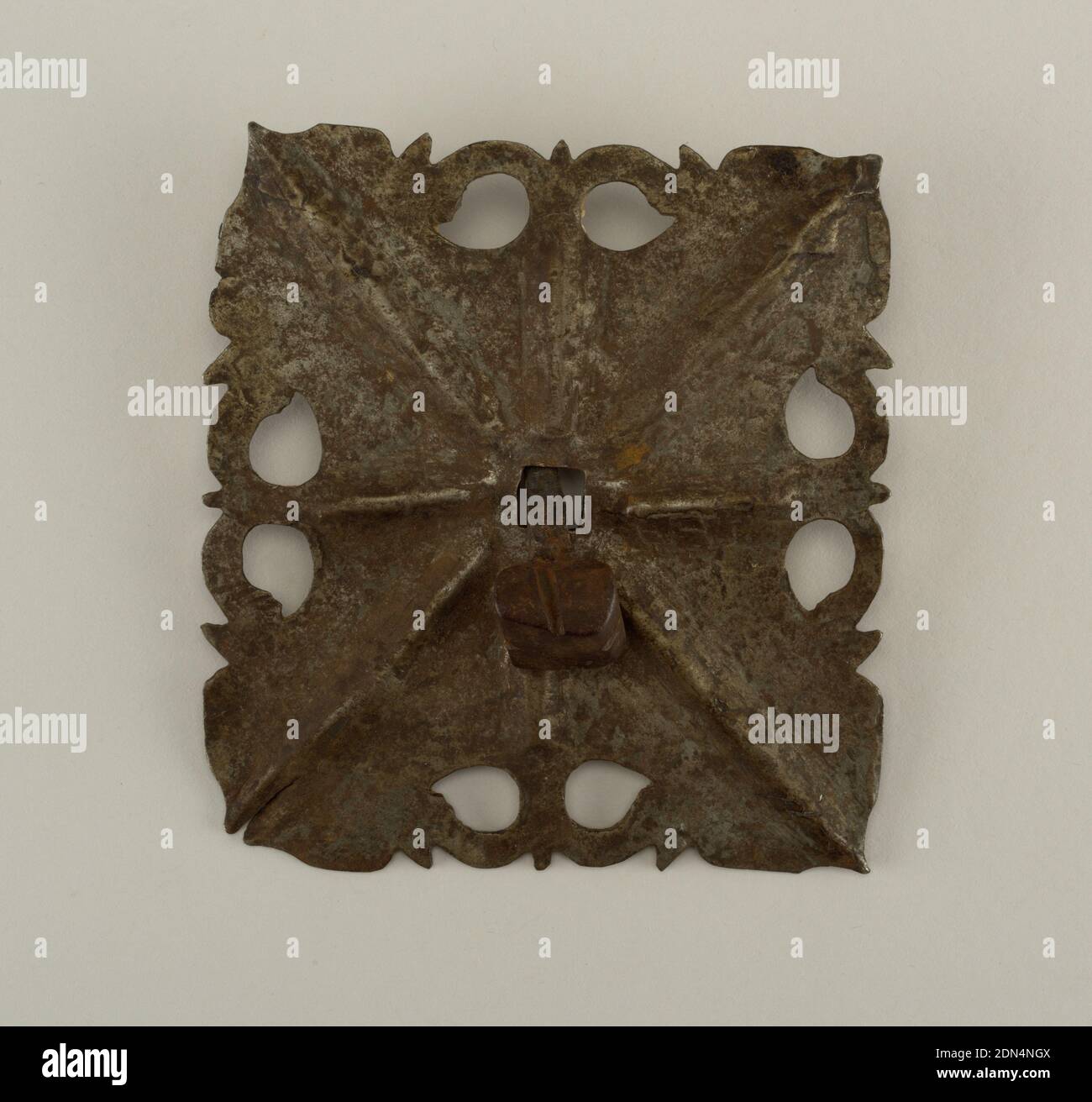 Notched square nail head hi-res stock photography and images - Alamy