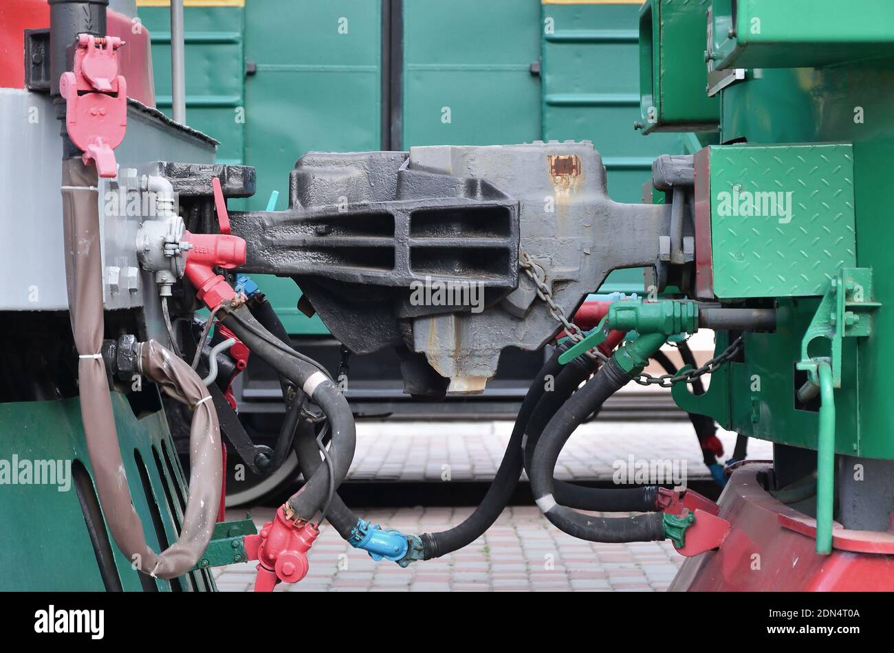 Freight Train Coupler High Resolution Stock Photography and Images - Alamy