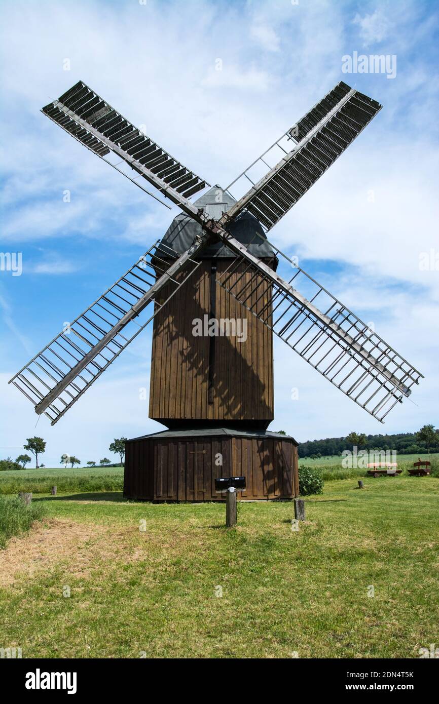 The windmill in Abbenrode is a fully functioning windmill built in the ...