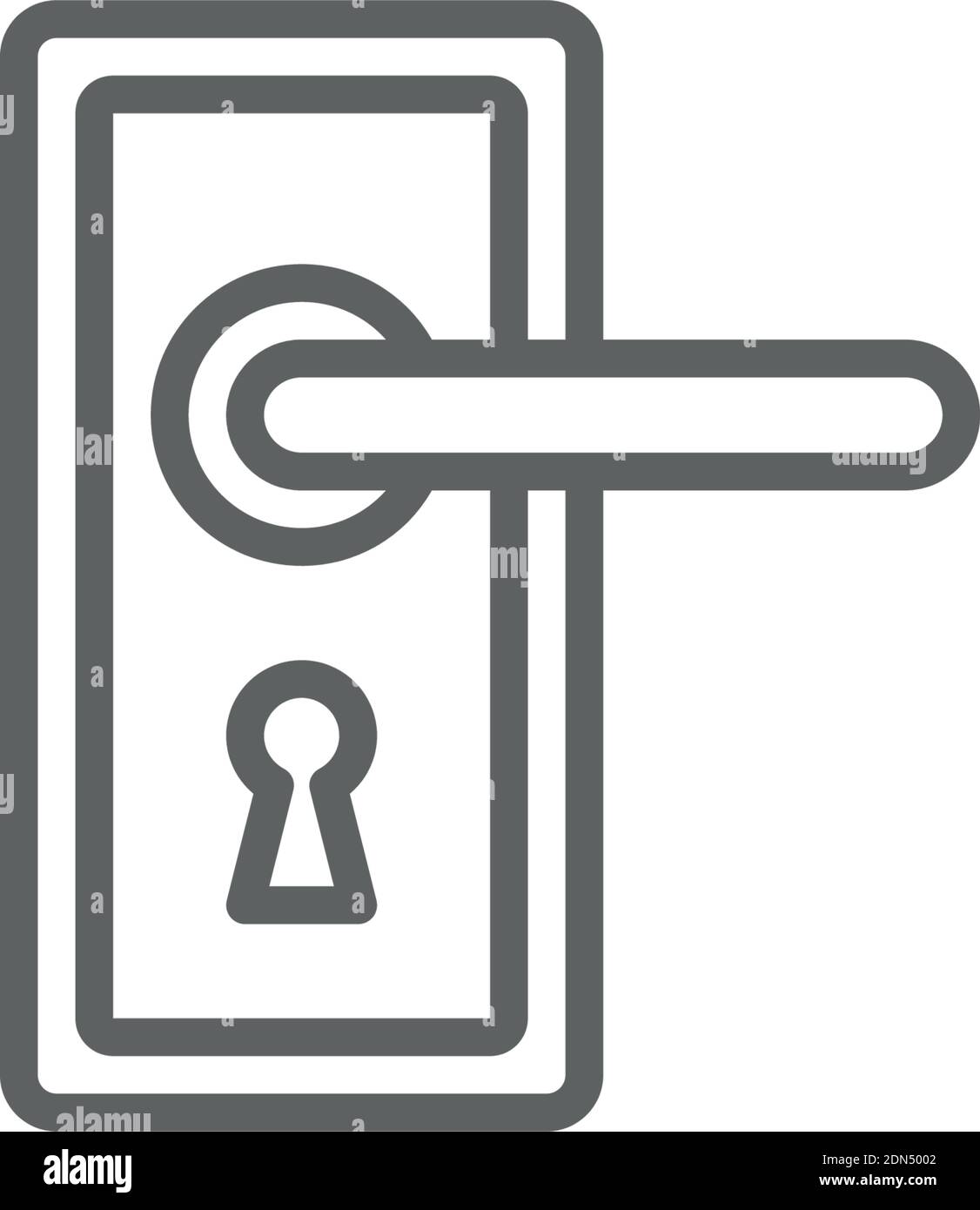 doorknob vector icon modern simple vector illustration Stock Vector ...