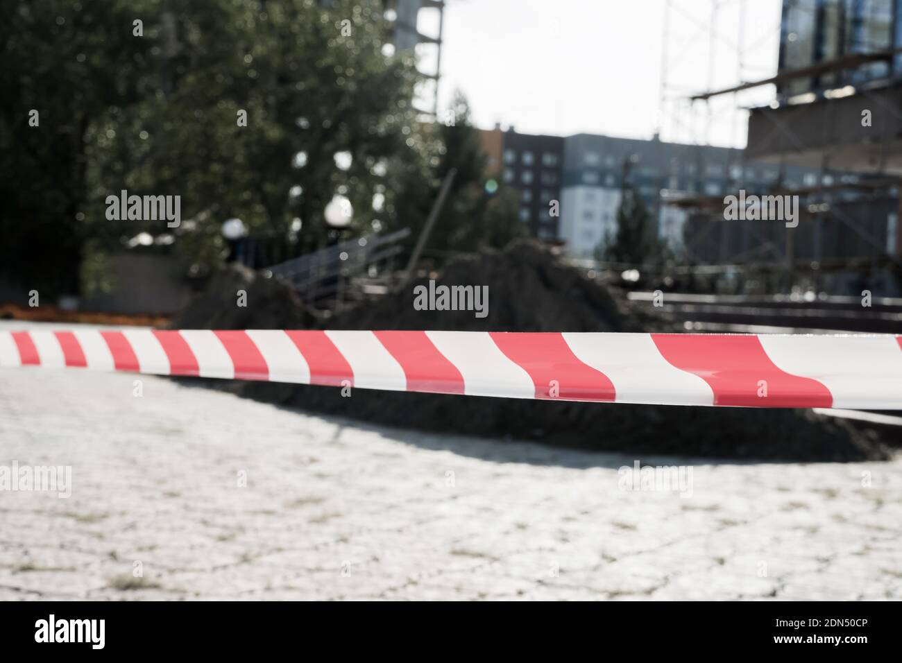 Railing rail tape hi-res stock photography and images - Alamy