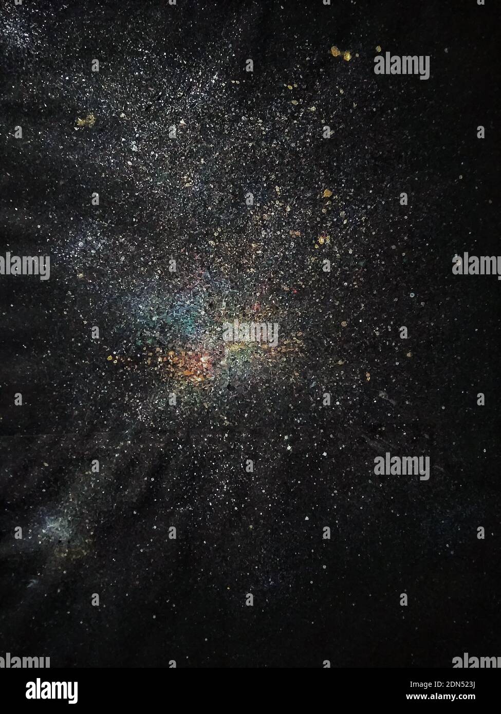 Scenic View Of Star Field At Night Stock Photo - Alamy